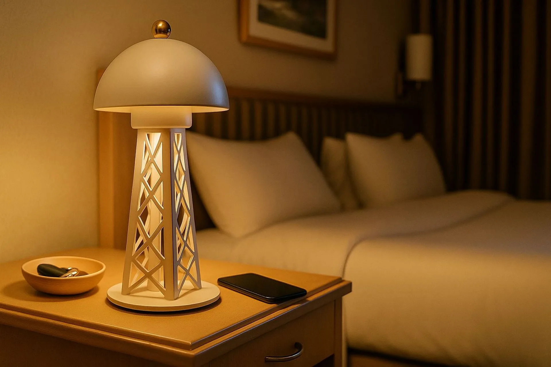 A LOOK INTO THE PAST How bedside lamps in hotels came about | Corda ...